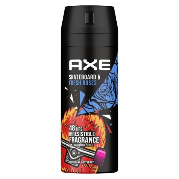 Axe Body Spray for Men Skateboard & Fresh Roses 150ML – velora